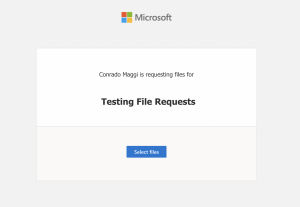 How to use OneDrive & Sharepoint File Requests