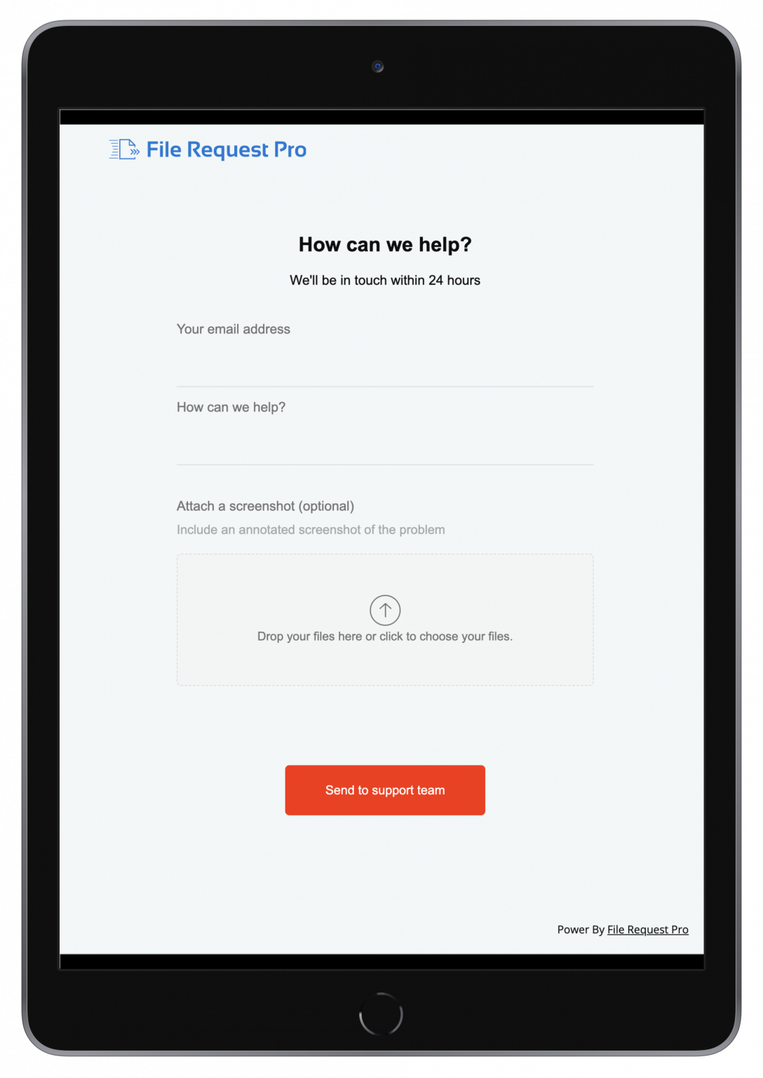 Create an upload forms that send client data direct to Salesforce