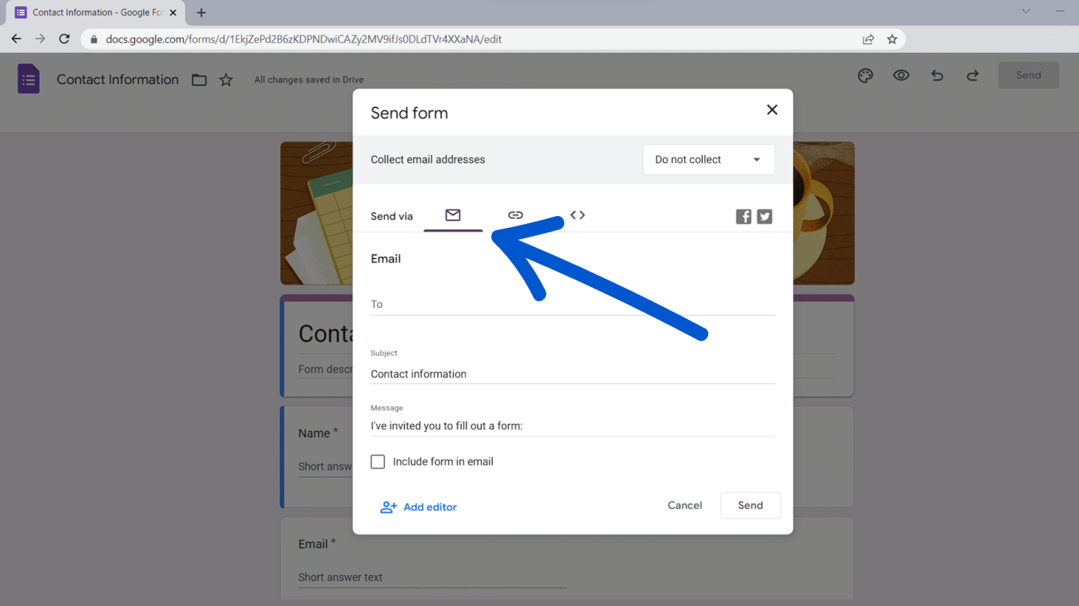How to Make A Google Form Public (Share it with anyone without login)